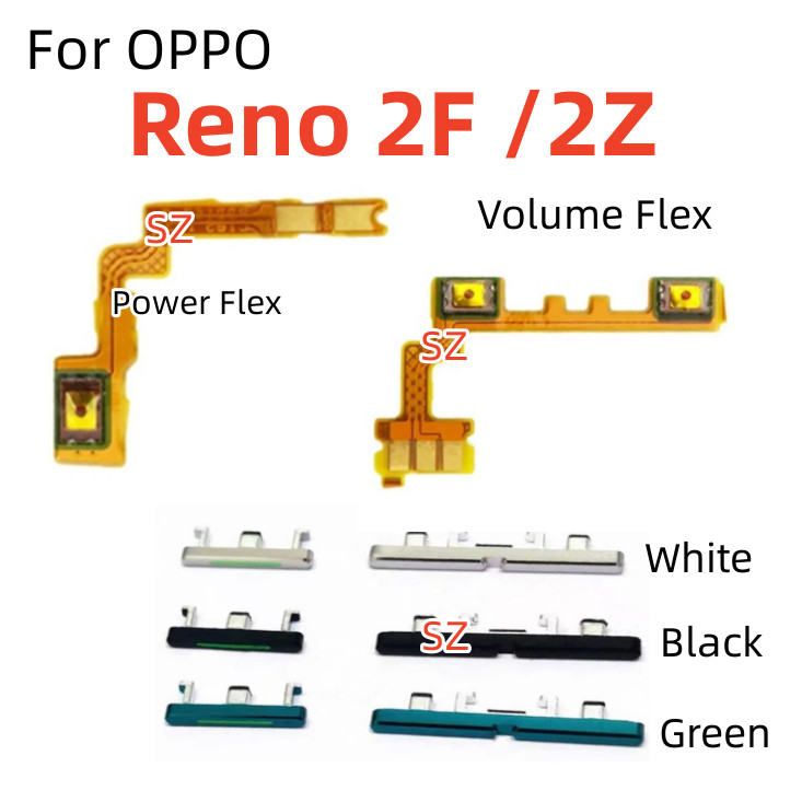 Volume Button Power Switch On Off Button Flex Cable For OPPO Reno 2F 2 ... Volume Button Power Switch On Off Button Flex Cable For OPPO Reno 2F 2 ...