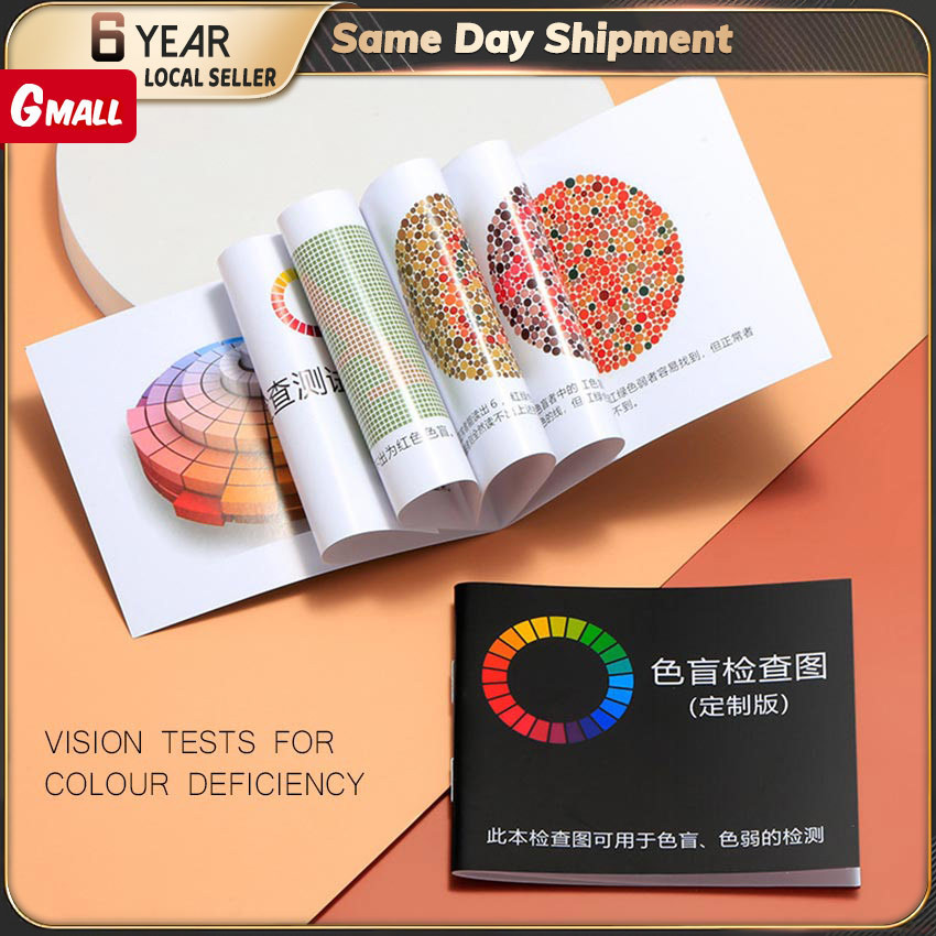 【Fast Delivery】 Publish Ishihara Book 38 Plates Optometry Color ...