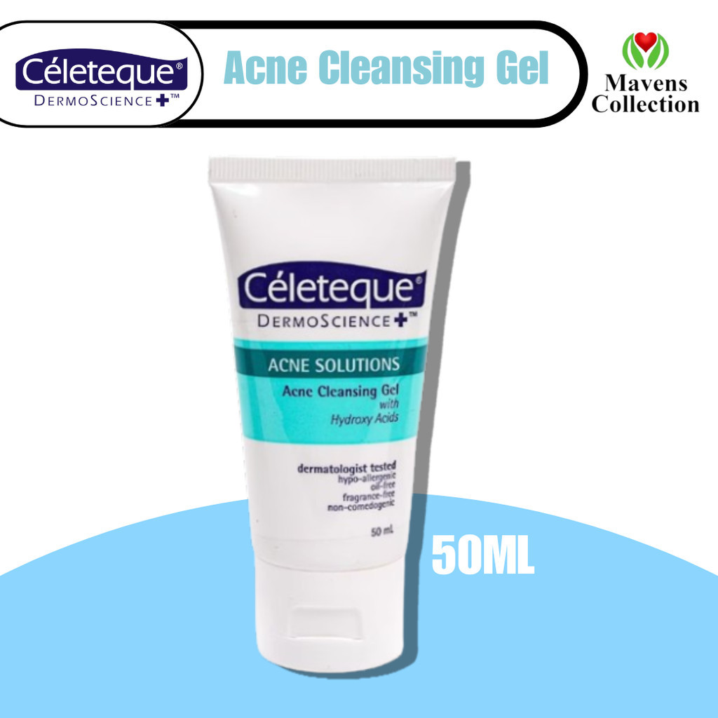 Celeteque Celeteque Dermo Science Acne Solution Cleansing Gel, , , 50ml ...