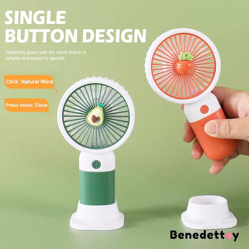 Handheld Fan Portable Small Electric Fan USB Charging Cartoon Small Fan ...