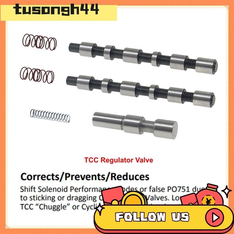 Car Clutch Select Valve & 6L8 CS-TCC Regulator Valve Kits for All 6L45 ...
