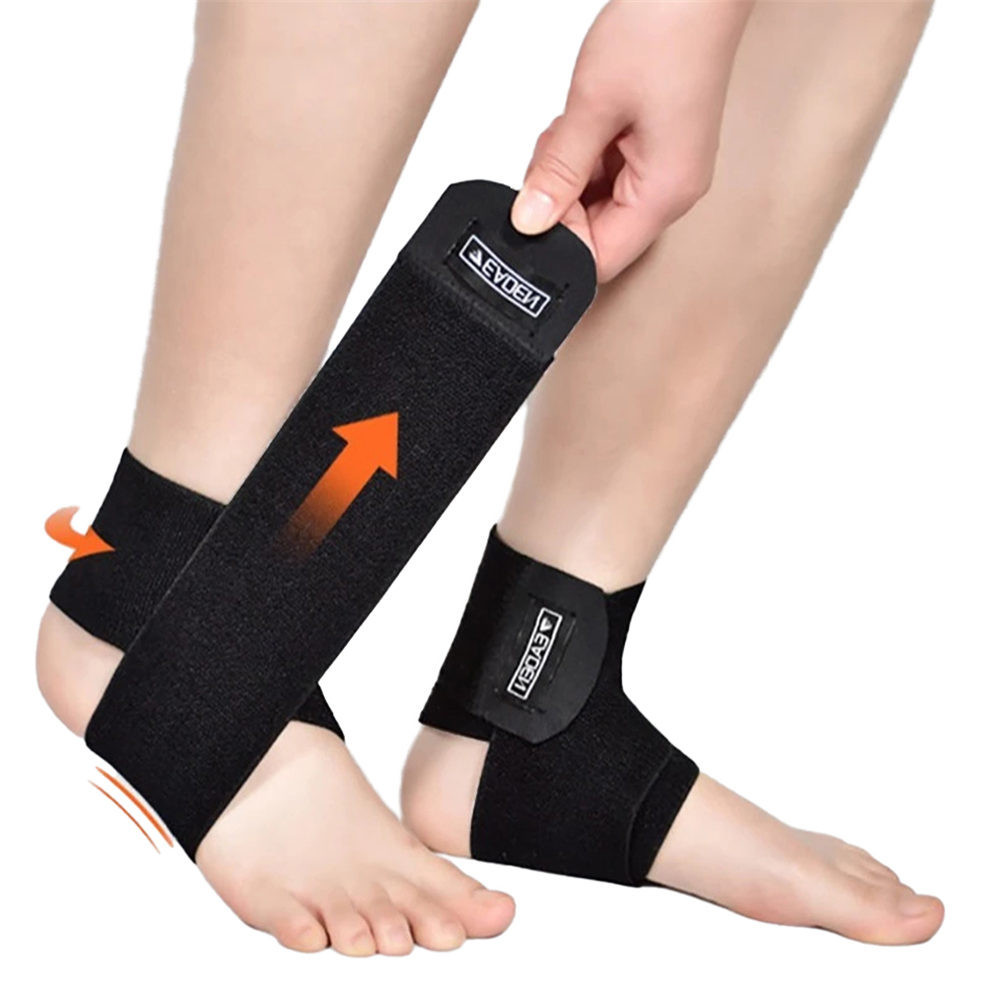 1Pcs Adjustable Compression Ankle Support Brace Adjustable Ultrathin ...