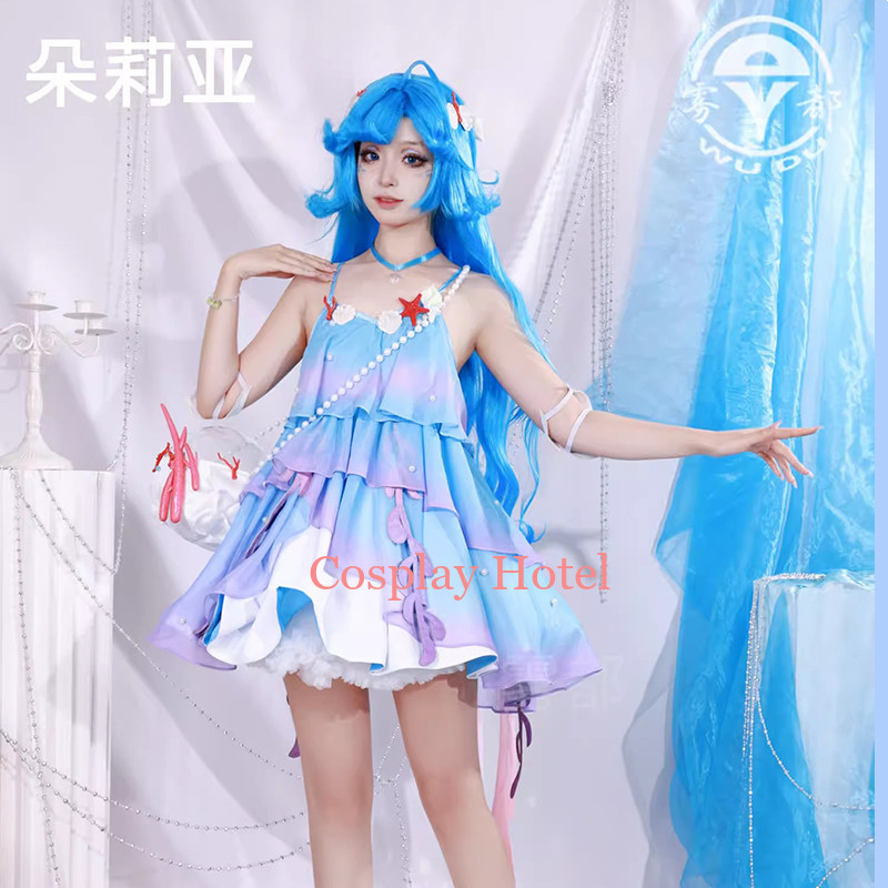 King Glory Dolia Cosplay Costume Doria Cosplay New Role-Playing Female ...