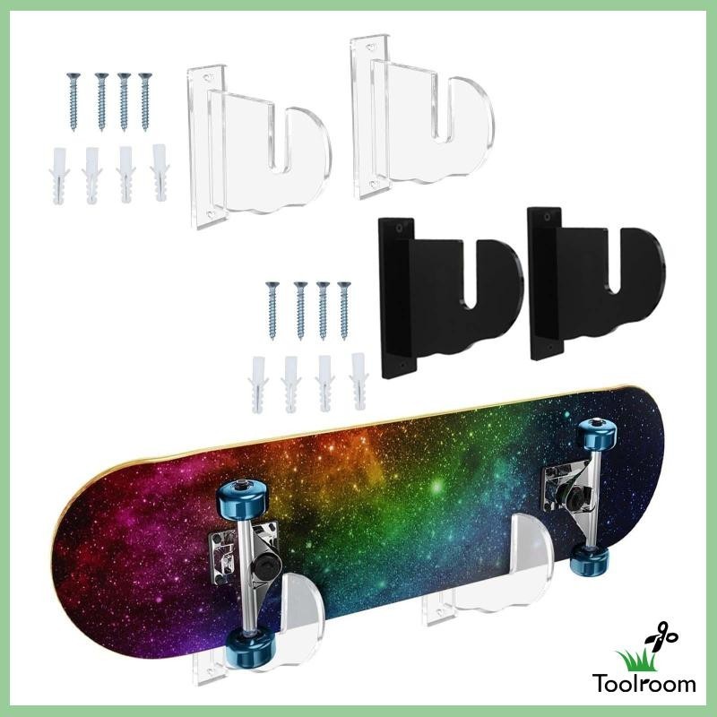 [ Skateboard Wall Mount Skateboard Holder Easily Install Skateboard ...