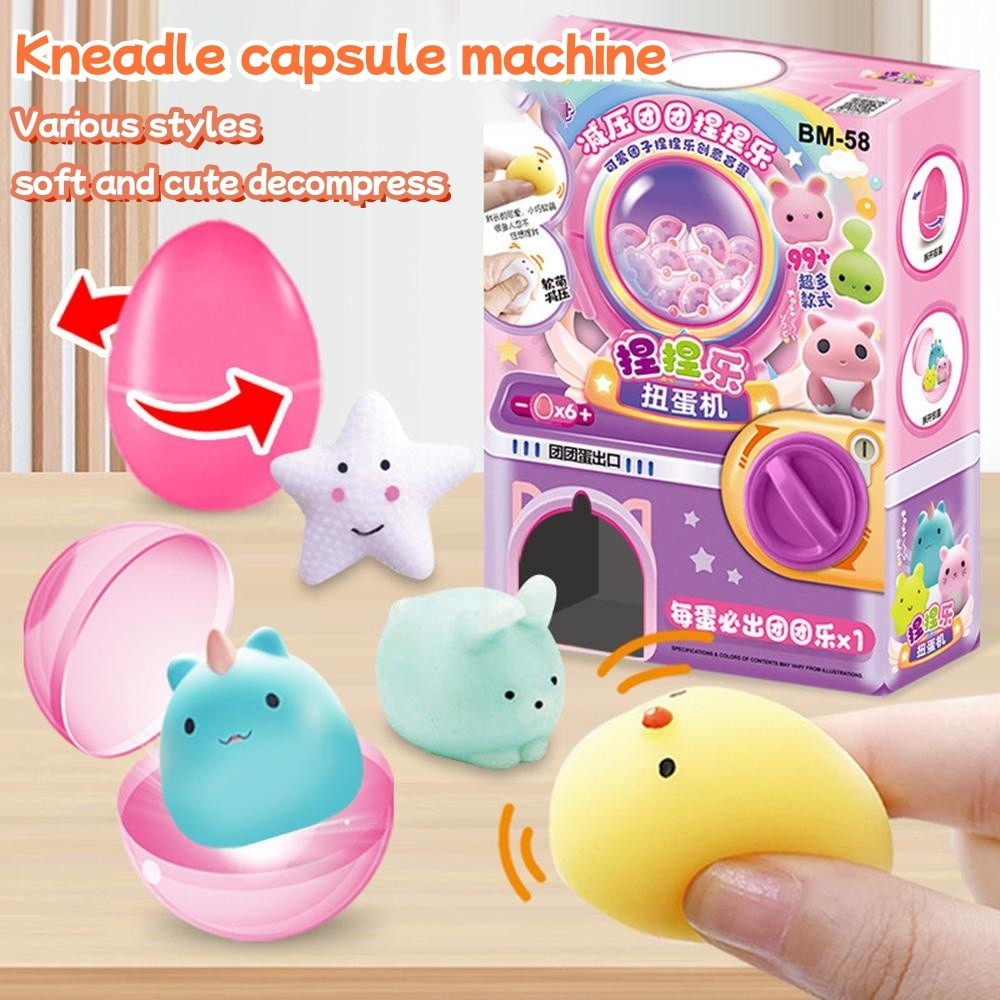 Kids Pet Story Gashapon Machine Mini Cartoon Doll Gacha Machine ...