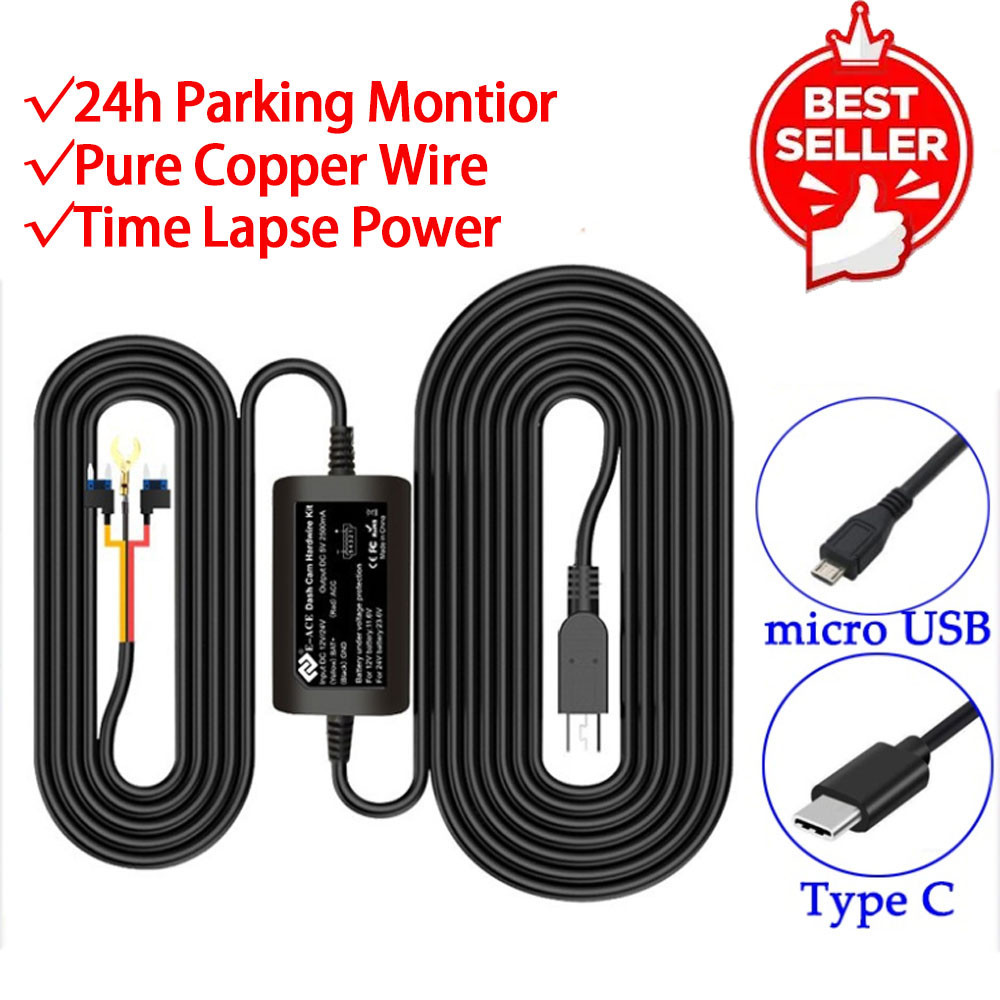 Car Charger Hard Wire Buck Line Mini USB Car Charger Hard Wire Hardwire ...