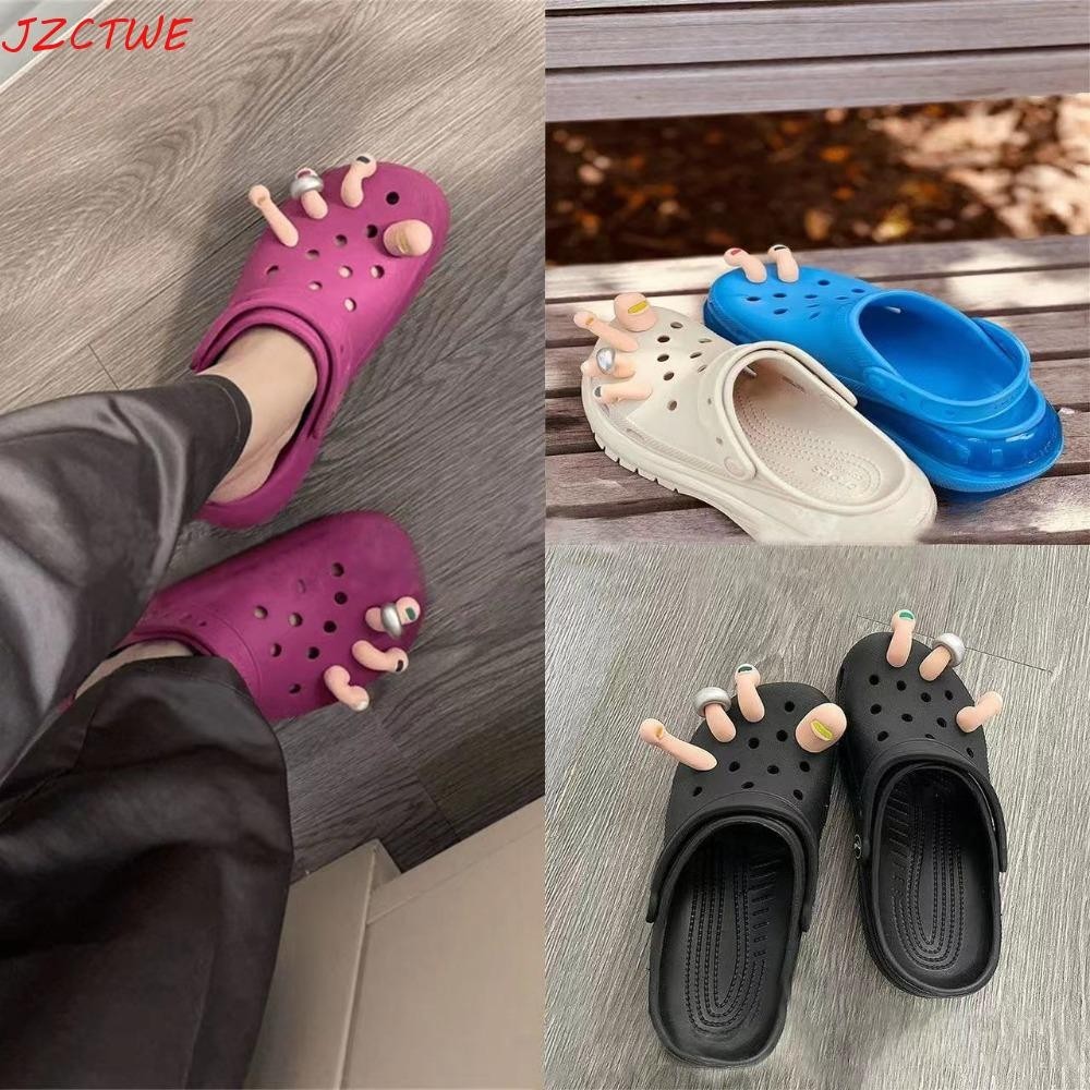 JZCTWE Big Toe Croc Charm, Cartoon Simulation Shoes Charms, Unique ...