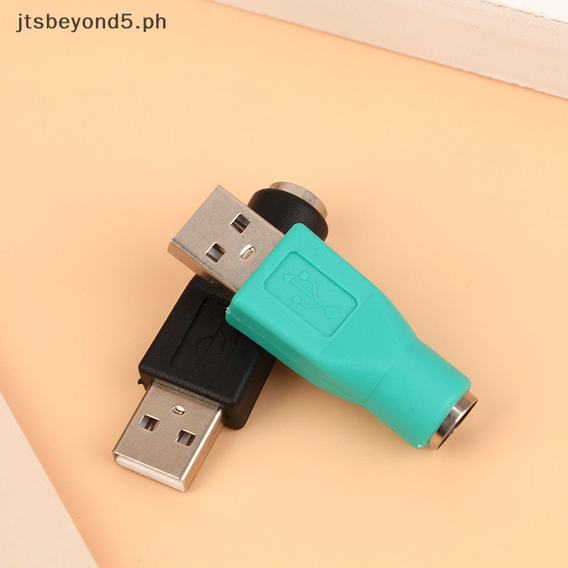 # JTPH # PS2 To USB Male Adapter For Computers PC Laptop Mouse Keyboard ...