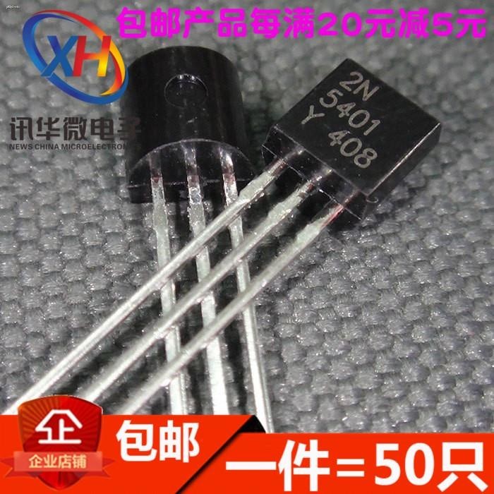 Transistor 2N5401 PNP low power transistor TO-92 (50 pieces) | Shopee ...