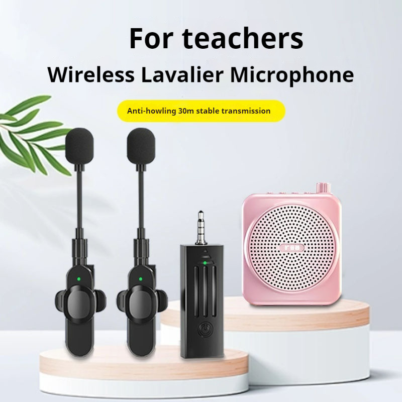 New Product Wireless Microphone 3.5mm Lavalier Type Teacher Class ...