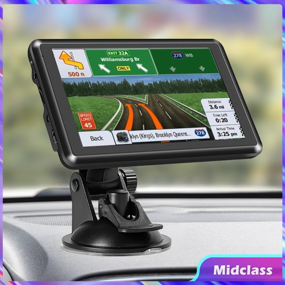5 Inch Car GPS Navigation 256MB+8G Portable Navigator Mini USB TF ...