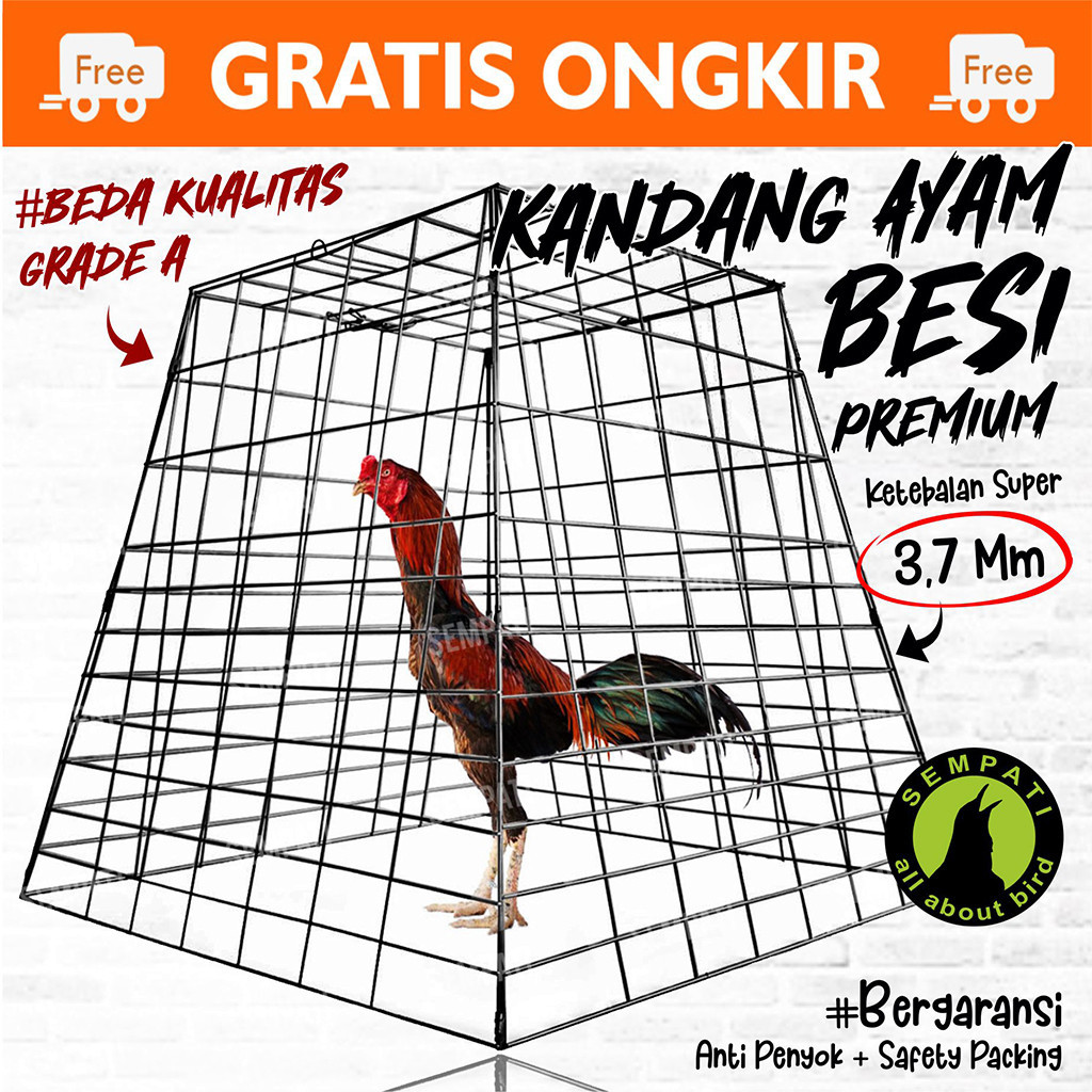 Chicken Cage Galvanized Chicken Cage Pyramid Pyramida Iron Cage Chicken ...