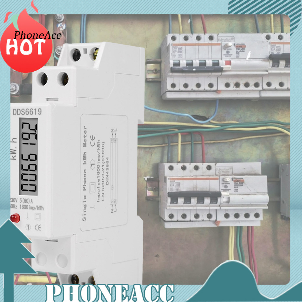 DDS6619-002 230V Single-phase Energy Meter Stable Performance ...