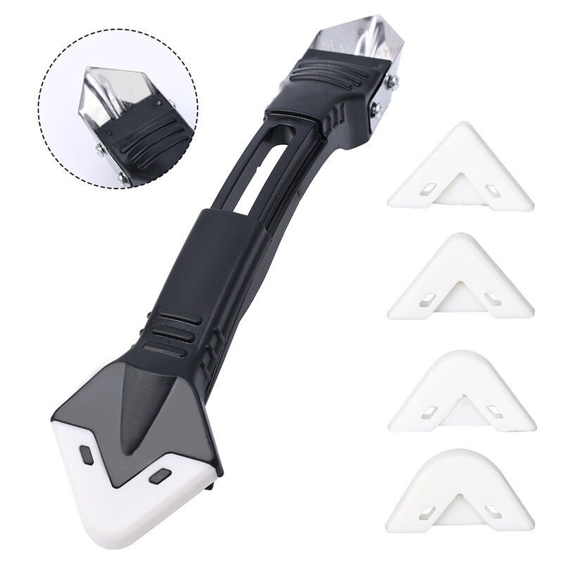 Silicone Remover Caulk Finisher Sealant Smooth Scraper Grout Tool Kit ...