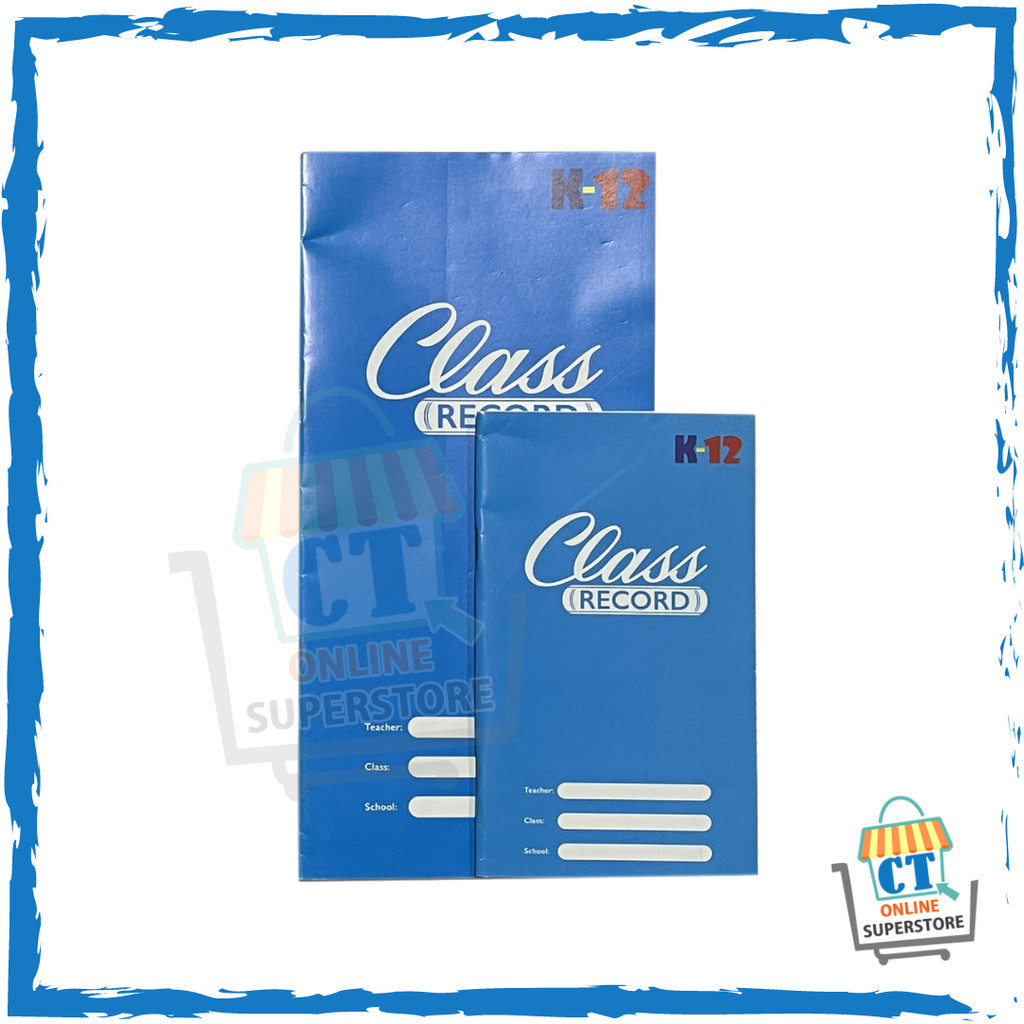 Veco K-12 Class Record Big and Small | Shopee Philippines