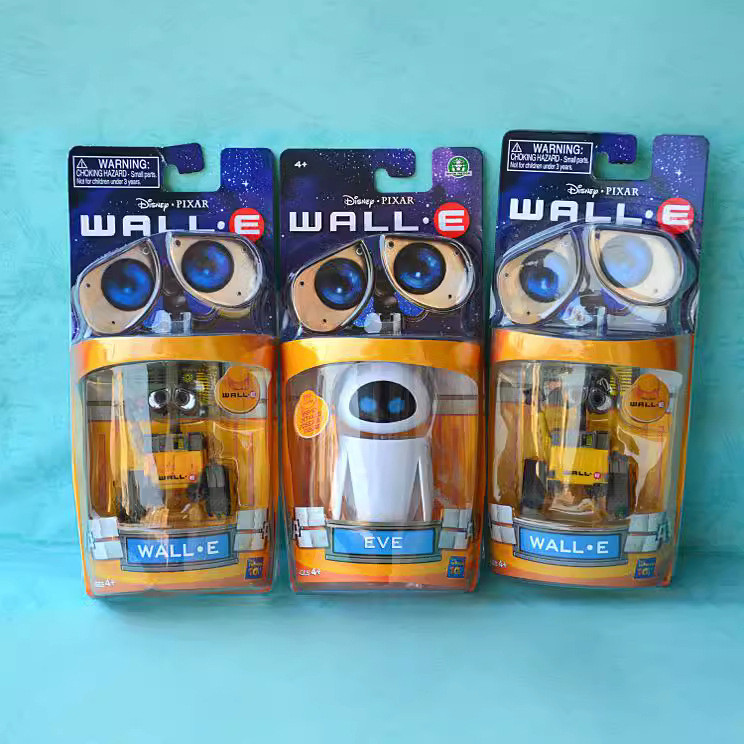 Wall.E Robot Mobilization Wally Robot 6CM Wally Eva Action Figure ...