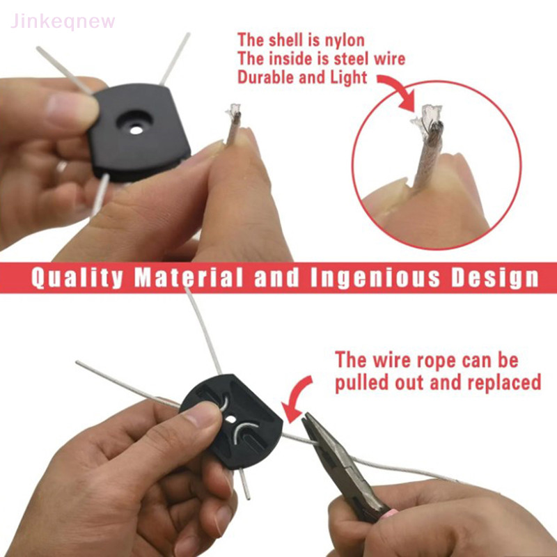 JIN Cordless Grass Trimmers DIY Accessories String Trimmer Head ...