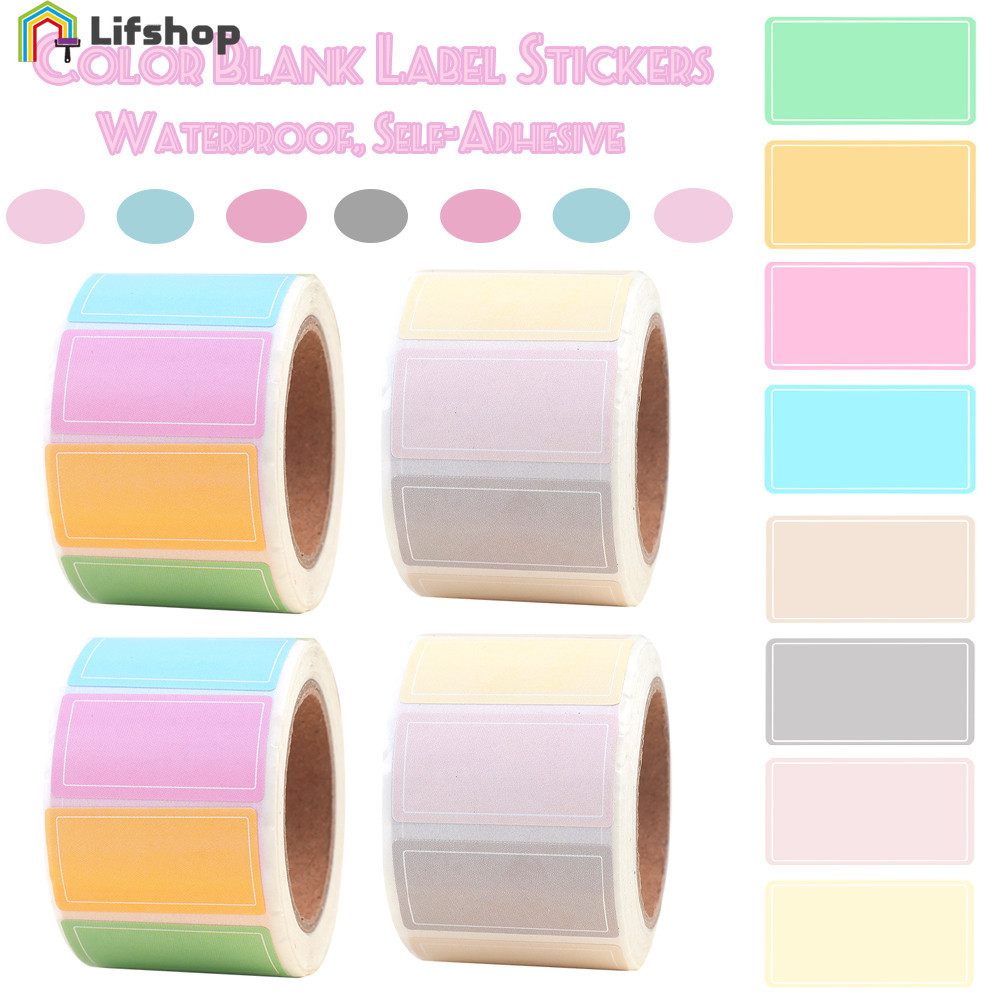 School Stationery Supplies - Classification Name Tag Labels - 500Pcs ...