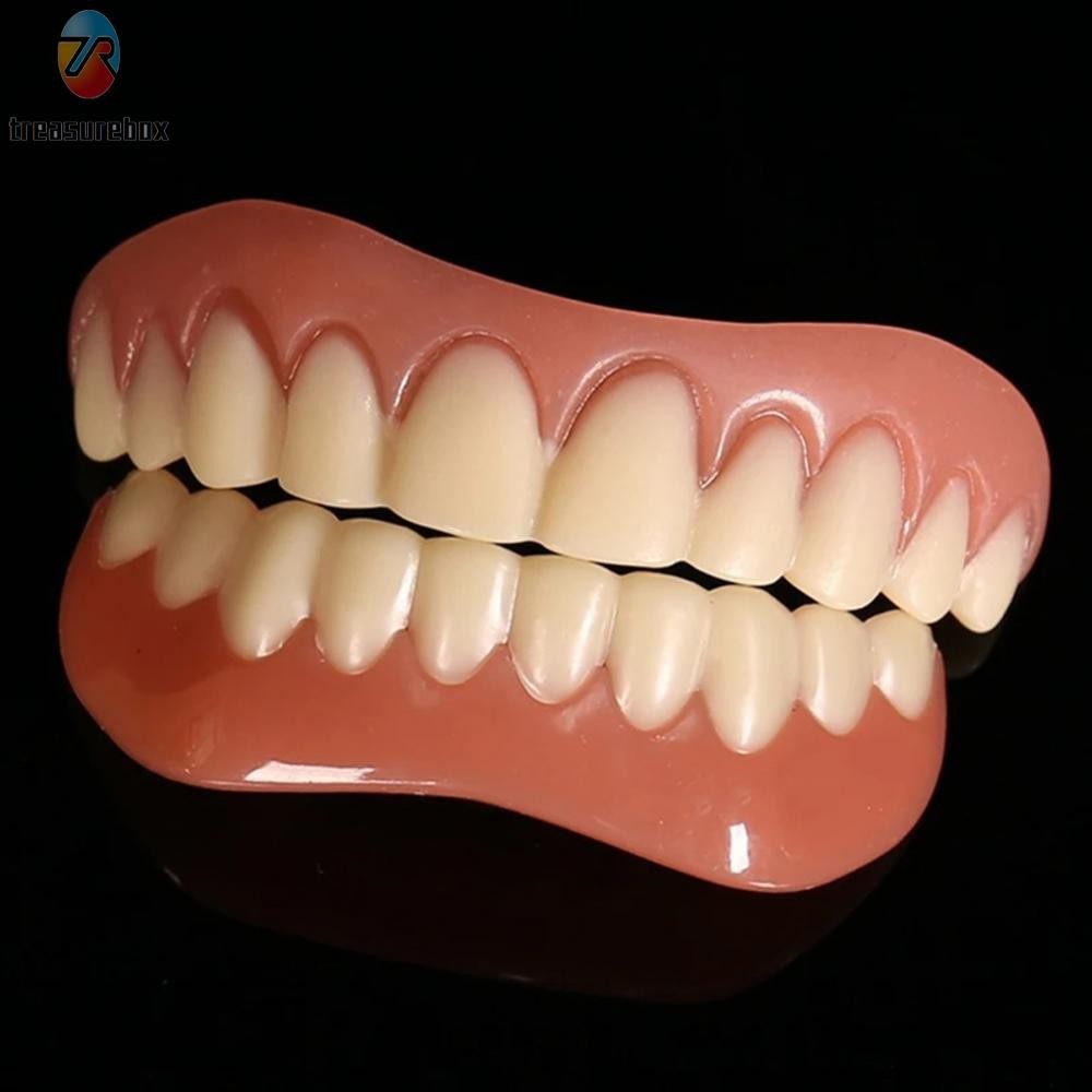 Quick and Easy Smile Enhancement with False Teeth Veneers Instant ...