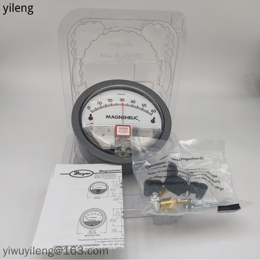 Dwyer Differential Pressure Gauge Original Imported 2000 Series Inch ...