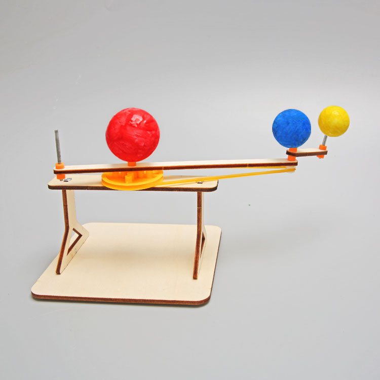 Science Experiment DIY Geocentric Model Kit - Sun, Earth, and Moon ...