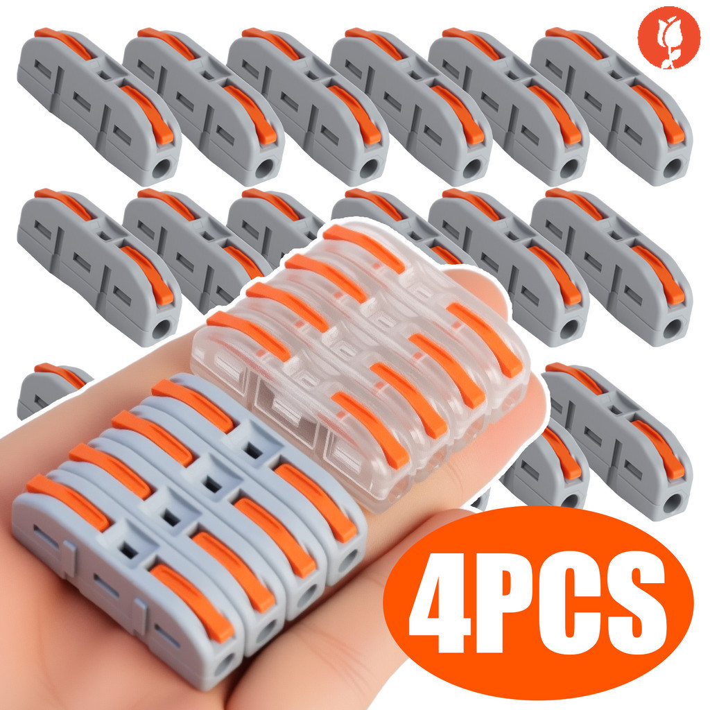 Quick Universal Compact Wiring Terminal - Electrical Wire Junction Box - Multi-circuit Wire ...