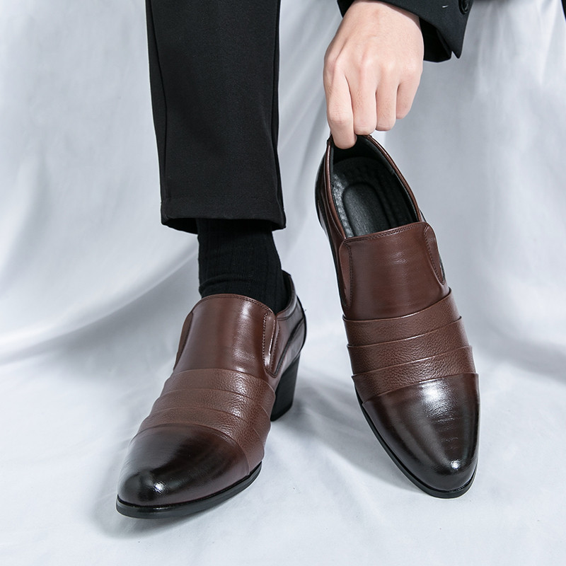 Hight Heel Business Shoes Formal Leather Wedding 38-46 Career Work ...