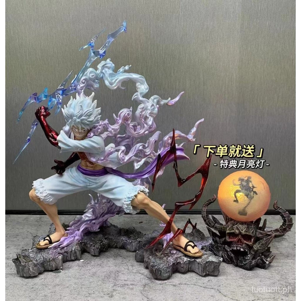 One Piece Lightning 5th Gear Nika Luffy 28cm 5th Gear Luffy Sun God ...