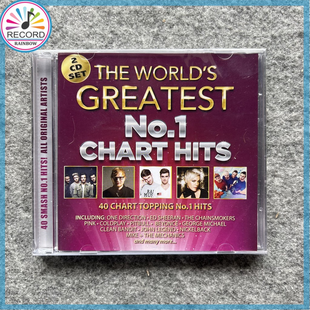 The World's Greatest No.1 Chart Hits Original 2CD Album [Sealed] Brand ...