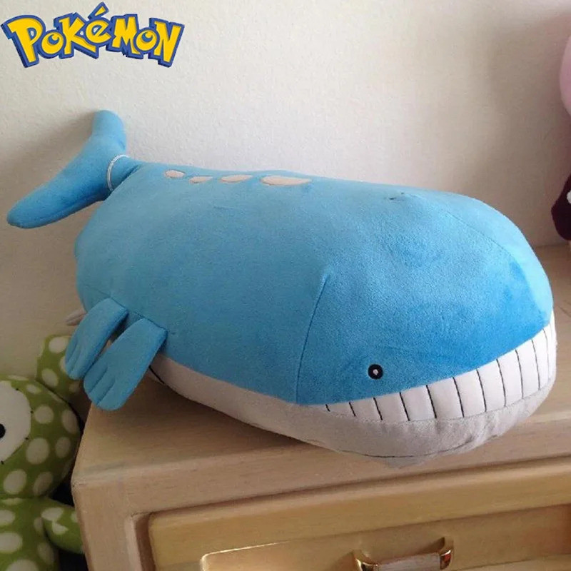55cm Pokemon The Largest Elf Blue Whale Wailord Stuffed Plush Doll ...