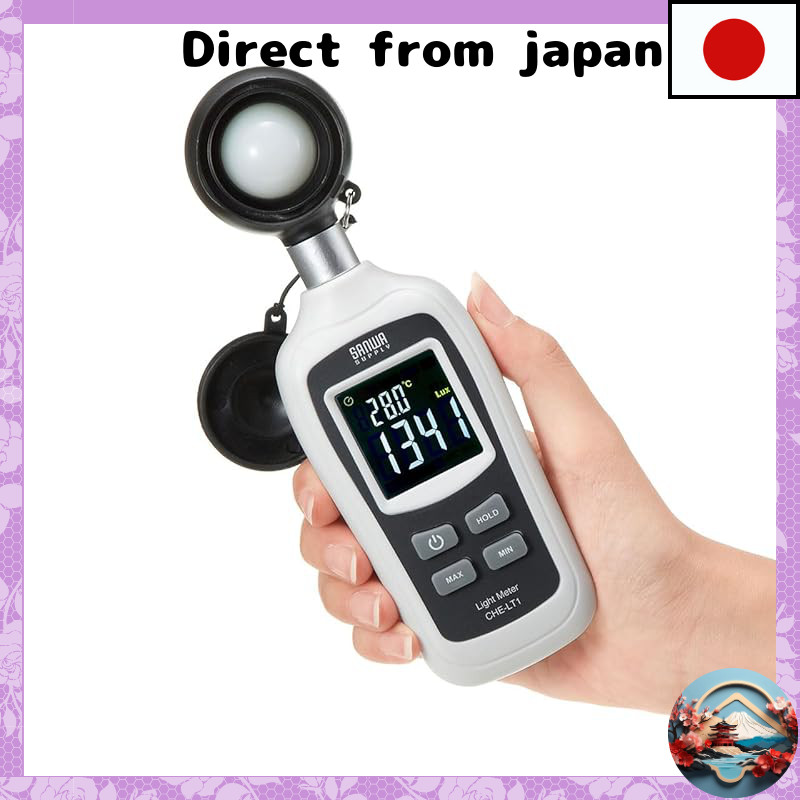 Sanwa Supply Outlet Digital Lux Meter Lux Meter 0-200K Lux Compact ...