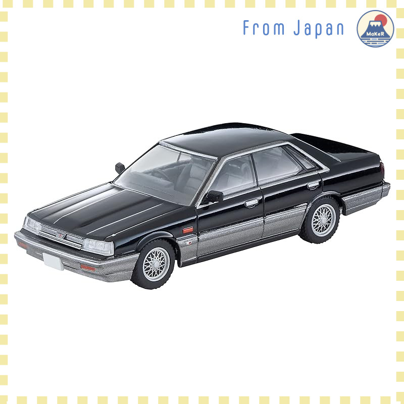 Tomica Limited Vintage Neo 1/64 LV-N282b Nissan Skyline 4-Door HT GTS Twin Cam 24V Black/Silver ...