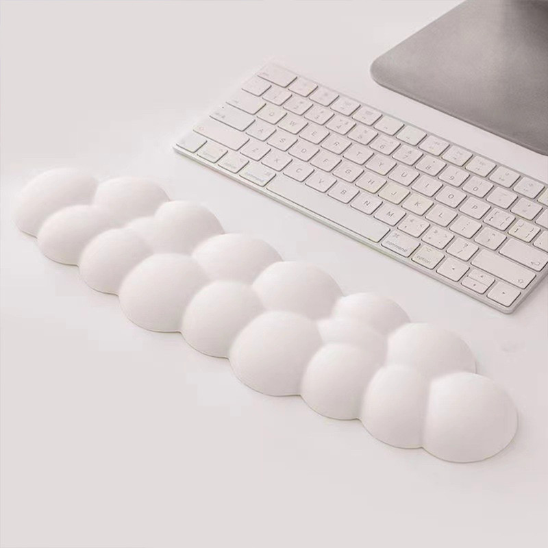 Cloud Wrist Mouse Pad Silicone Leather Memory Foam Non-Slip And Dirt ...