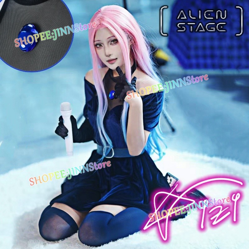 -JINN-VIVINOS ALIEN STAGE Cosplay Costume Girls Anime Lori Skirts MIZI ...