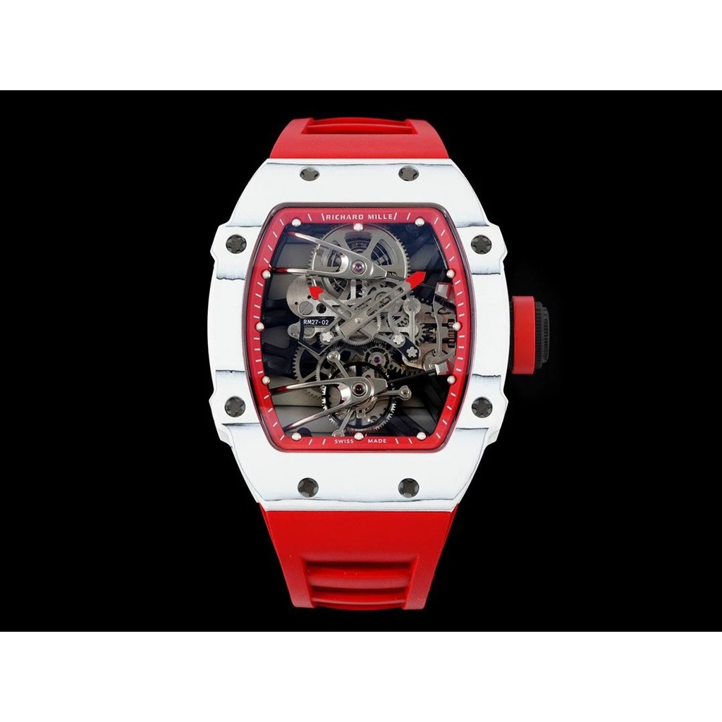 RM Richard Mille Men Series RM27-02Real Tourbillon Mechanical Wrist ...