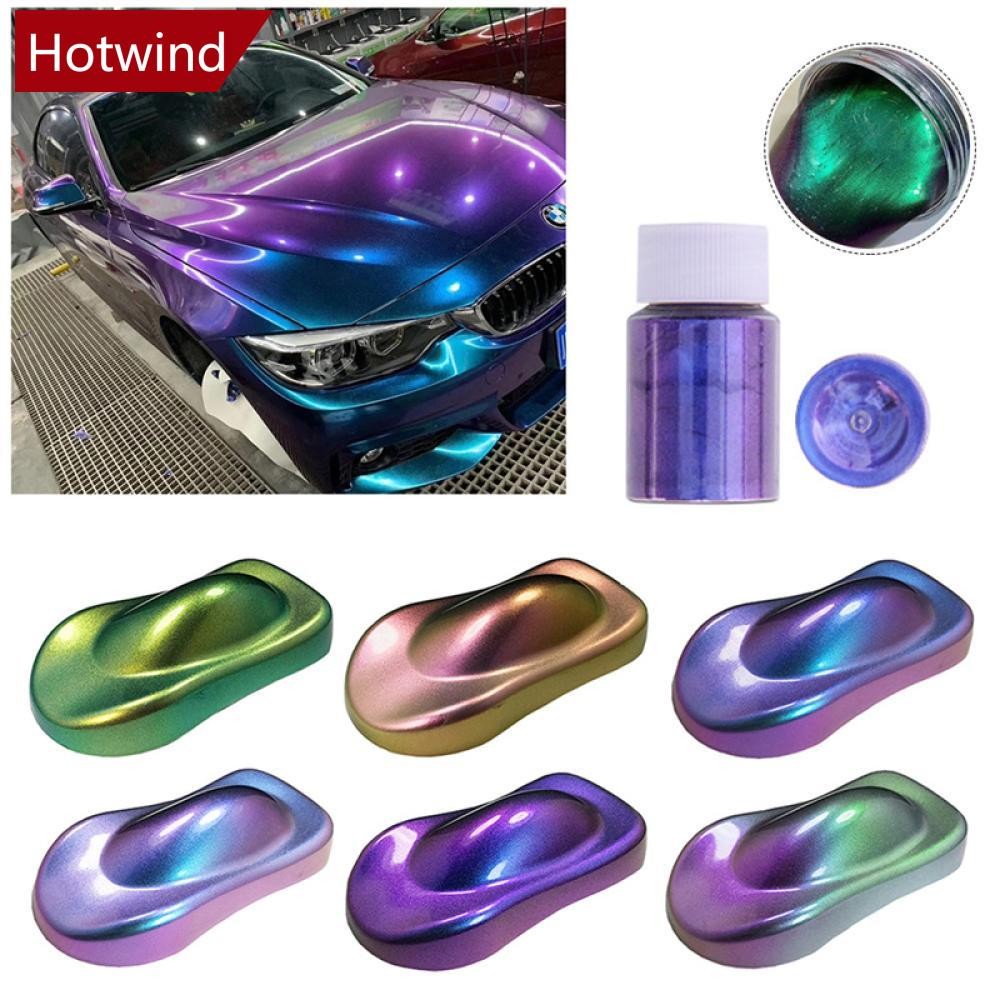 HOTWIND 10g Car Chameleon Pigment Powder Color Changing Pigment Car ...