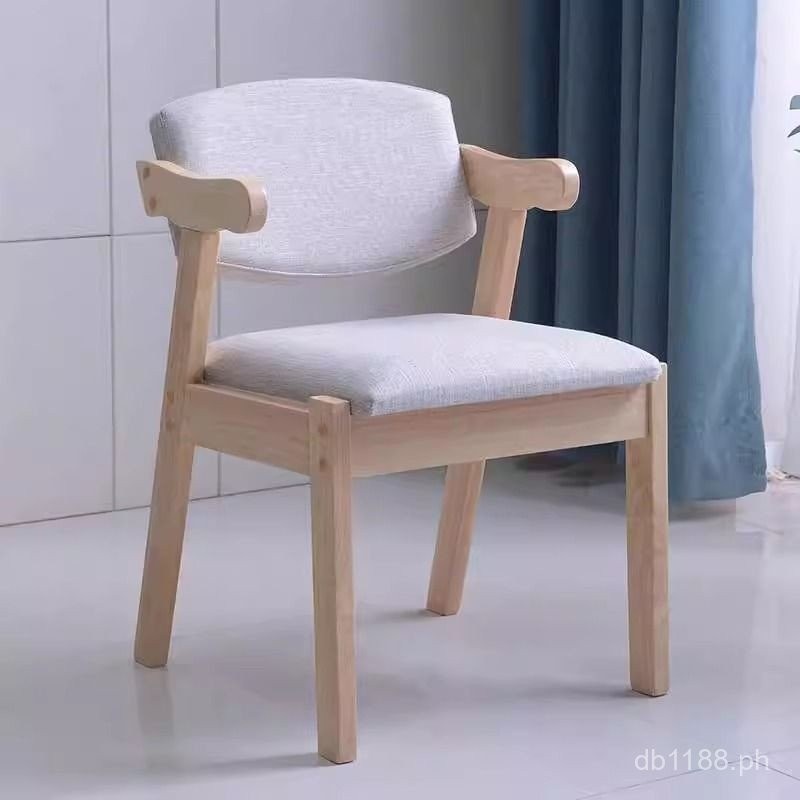 Student Desk Chair Dining Chair Armrest Soft Cushion Dining Table Home ...