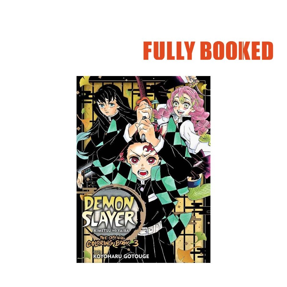 Demon Slayer: Kimetsu no Yaiba: The Official Coloring Book 3 (Paperback ...