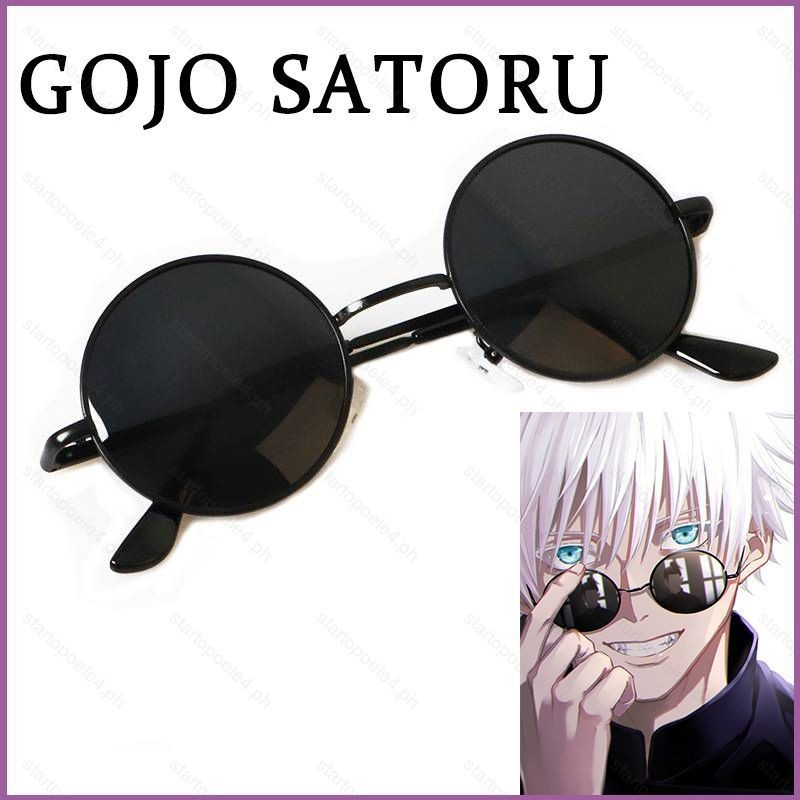 Jujutsu Kaisen Gojo Satoru Cosplay Props Anime Round Frame Glasses ...