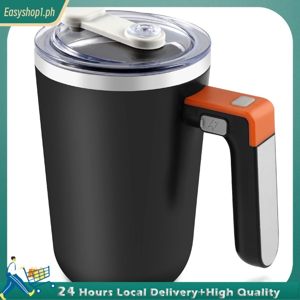 Temperature Control Coffee Mug with Stir Bar 300ml Self Stirring Coffee ...