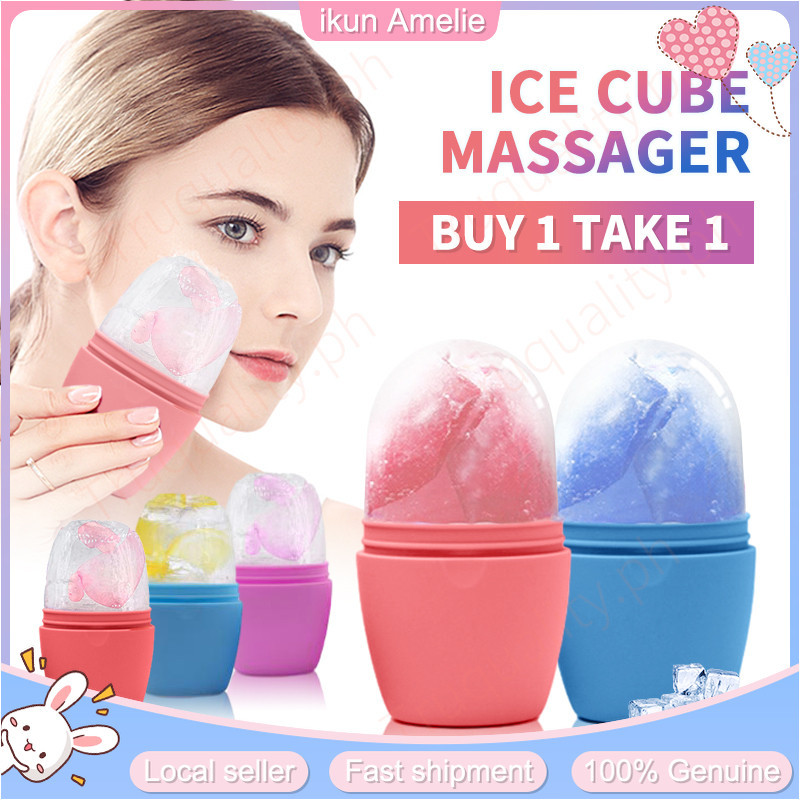 Face Roller Ice Mold Face Lift Reduce Acne Shrink Pores Massage Ice ...