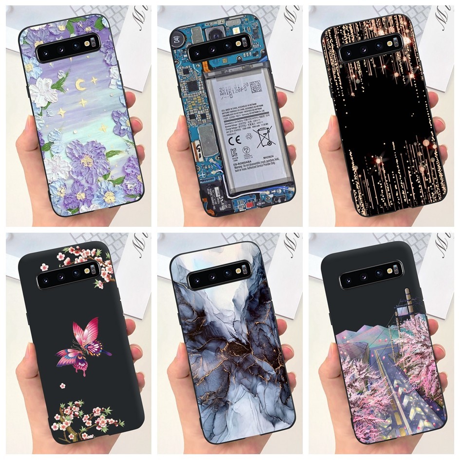For Samsung Galaxy S10 / S10e Case SM-G973F SM-G970F Back Cover Fashion ...