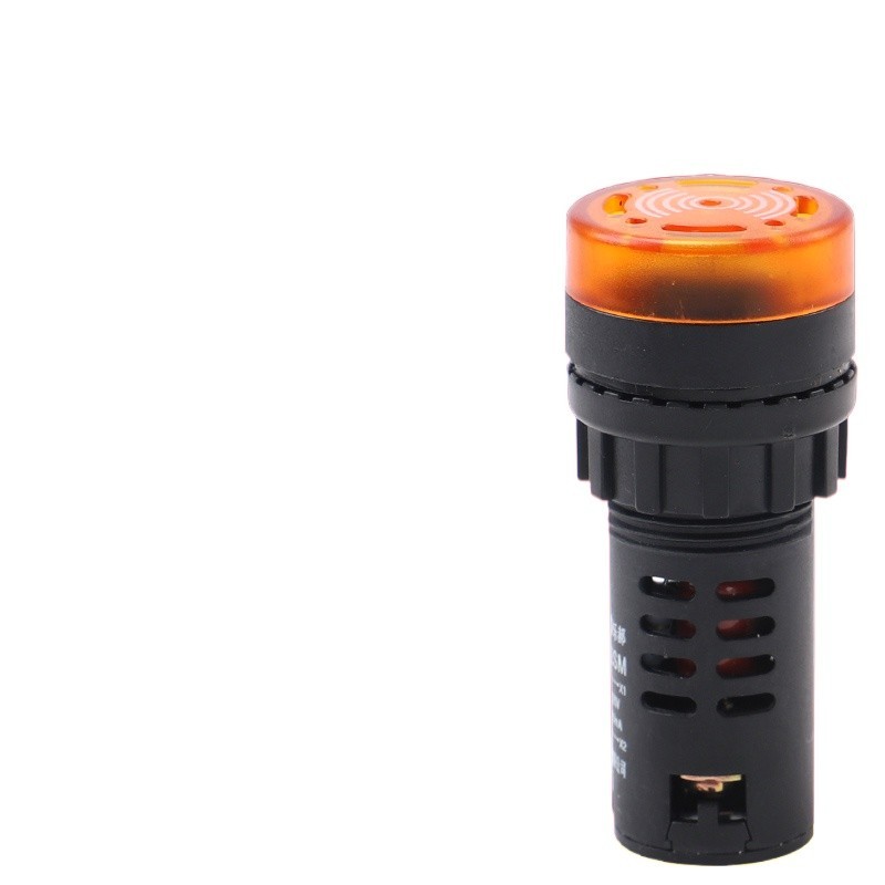 Intermittent flash buzzer AD16-22SM AC and DC 220v24v12v loud with ...
