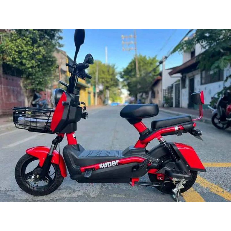 48v Super Me E-Bike with Pedal Electric Bike | Shopee Philippines