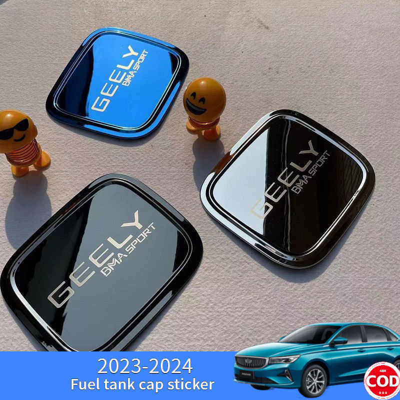 GEELY emgrand 2022-2024 Stainless Steel Fuel Tank Cap Sticker Refuel ...