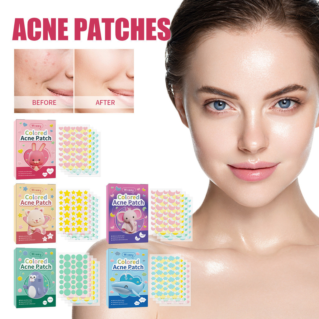 144Pcs Wiieey Acne Patch Series: Fading Acne Marks, Spots, Cleansing ...