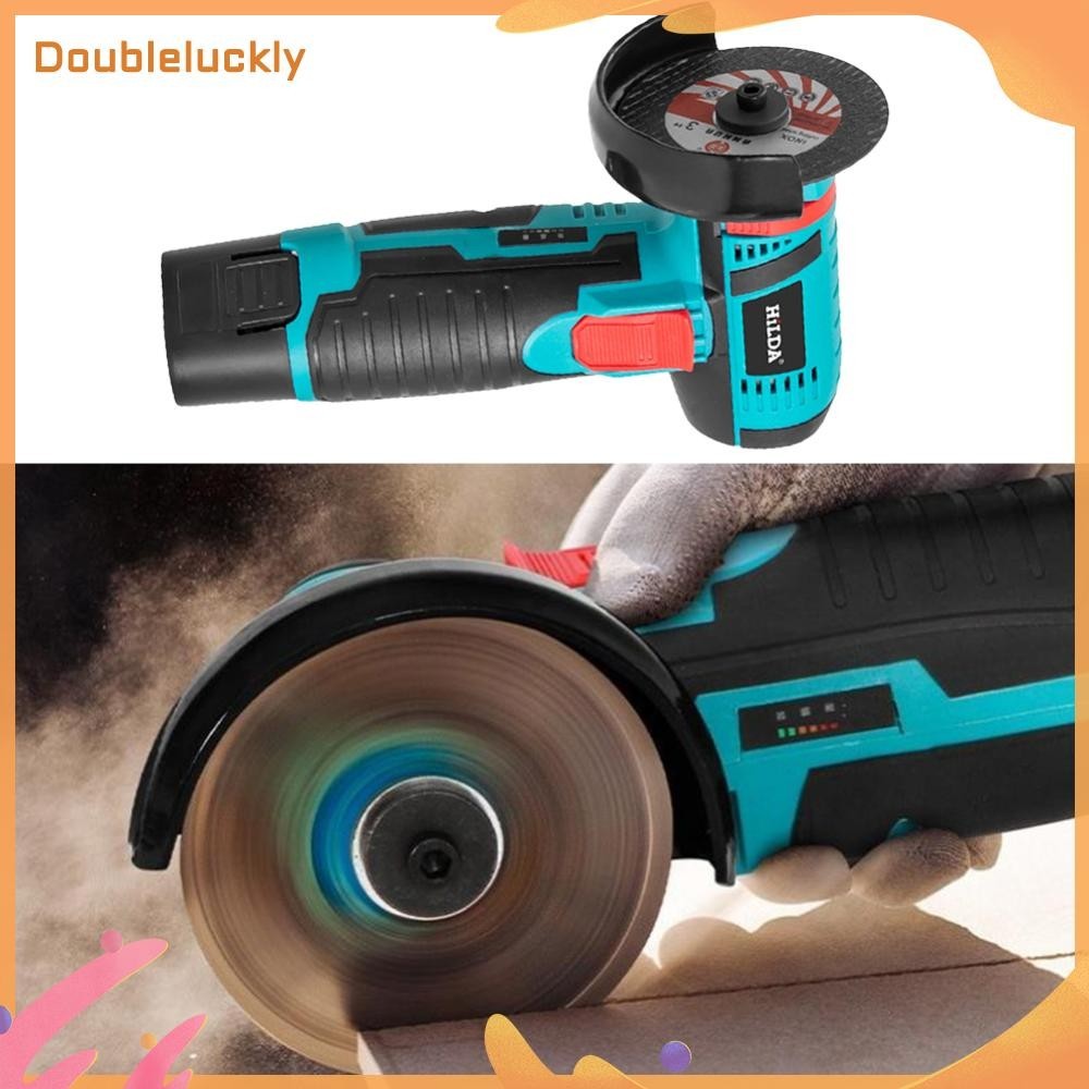 12V Handheld Cordless Angle Grinder Lithium Battery 300W 12000 Rpm Mini ...