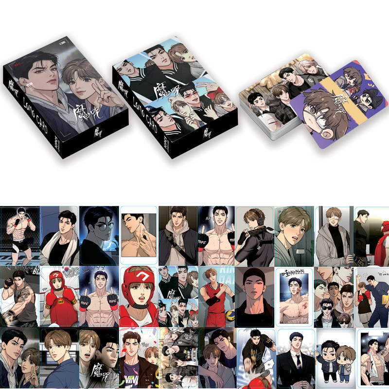 10-55pcs Jinx Mingwa Hologram Laser Lomo Cards Manga Manhwa comic Photo ...