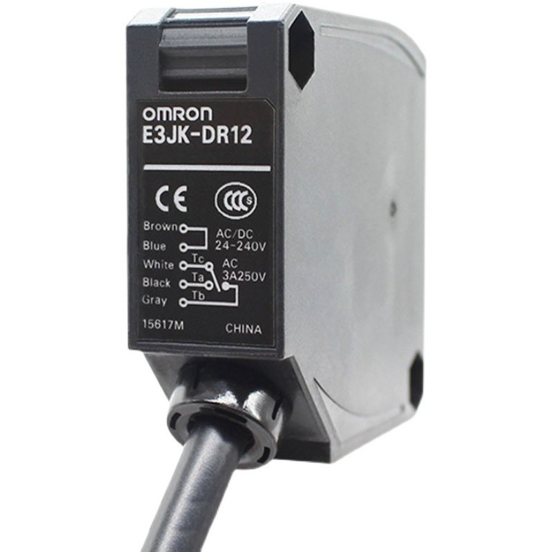 Omron Photoelectric Switch E3JK-DR11/DR12/TR12/RR11 Sensor to Ejection Reflection-C | Shopee ...