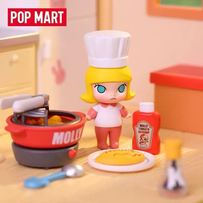 POPMART official MOLLY 料理系列 art toy authentic | Shopee Philippines
